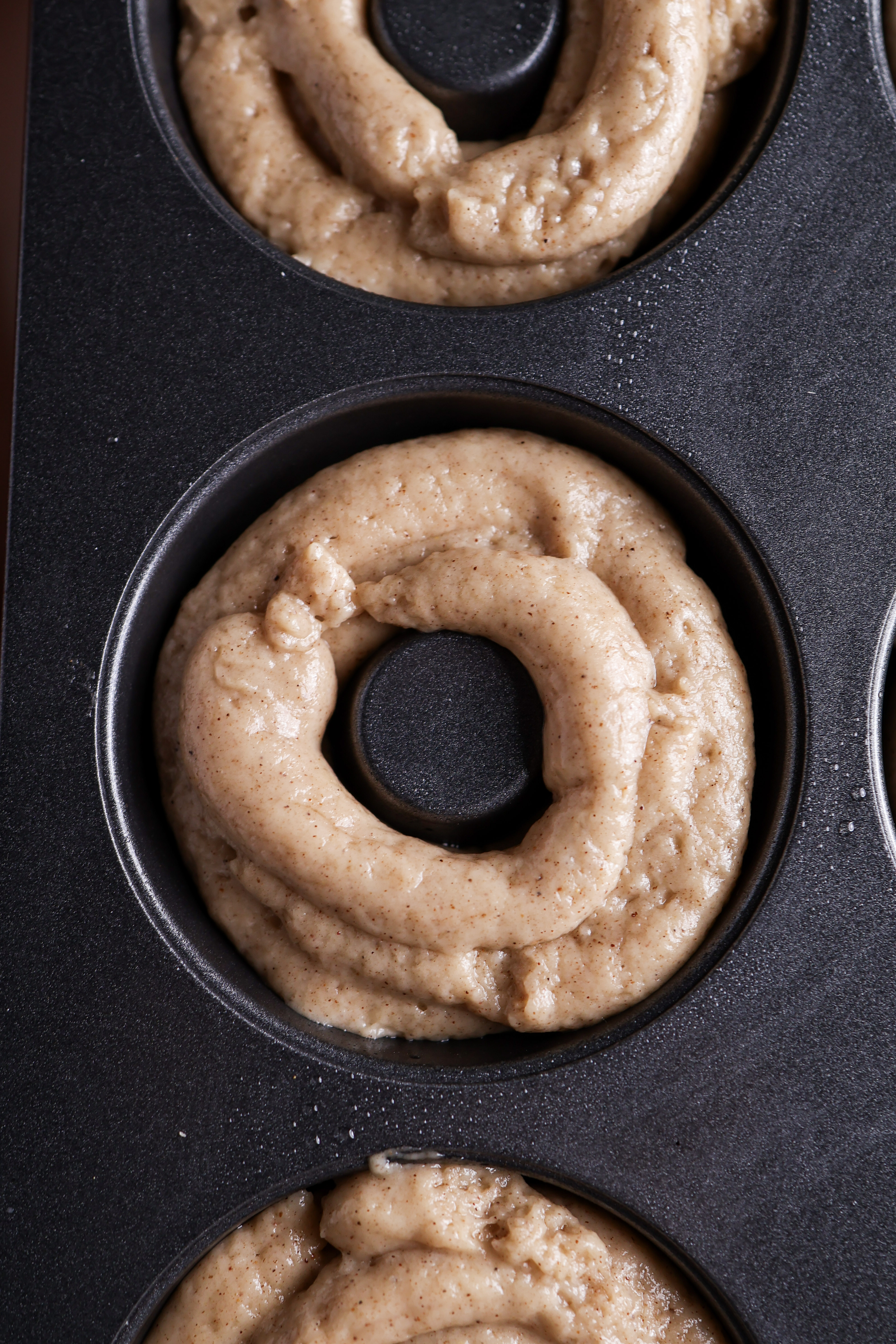 Easy Spiced Baked Donuts with Vanilla Glaze - The Recipe Press